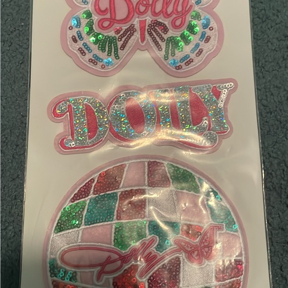 Other | Dolly Parton Set Of 3 Large Embroidered Patches New | Poshmark